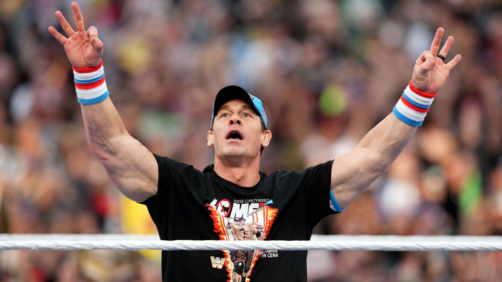 Wrestling Star John Cena Announces Retirement from WWE | Kataeb