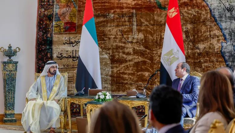 Dubai’s Ruler Sheikh Mohammed Meets with Egypt’s President, Hail 50 ...