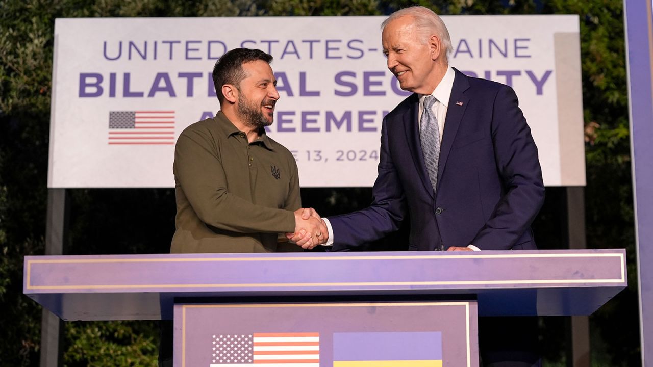 Biden, Zelenskyy Sign New 10-Year Security Agreement | Kataeb