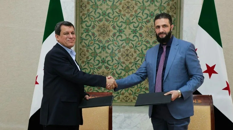 Syrian Presidency Announces Agreement to Integrate Kurdish Institutions ...