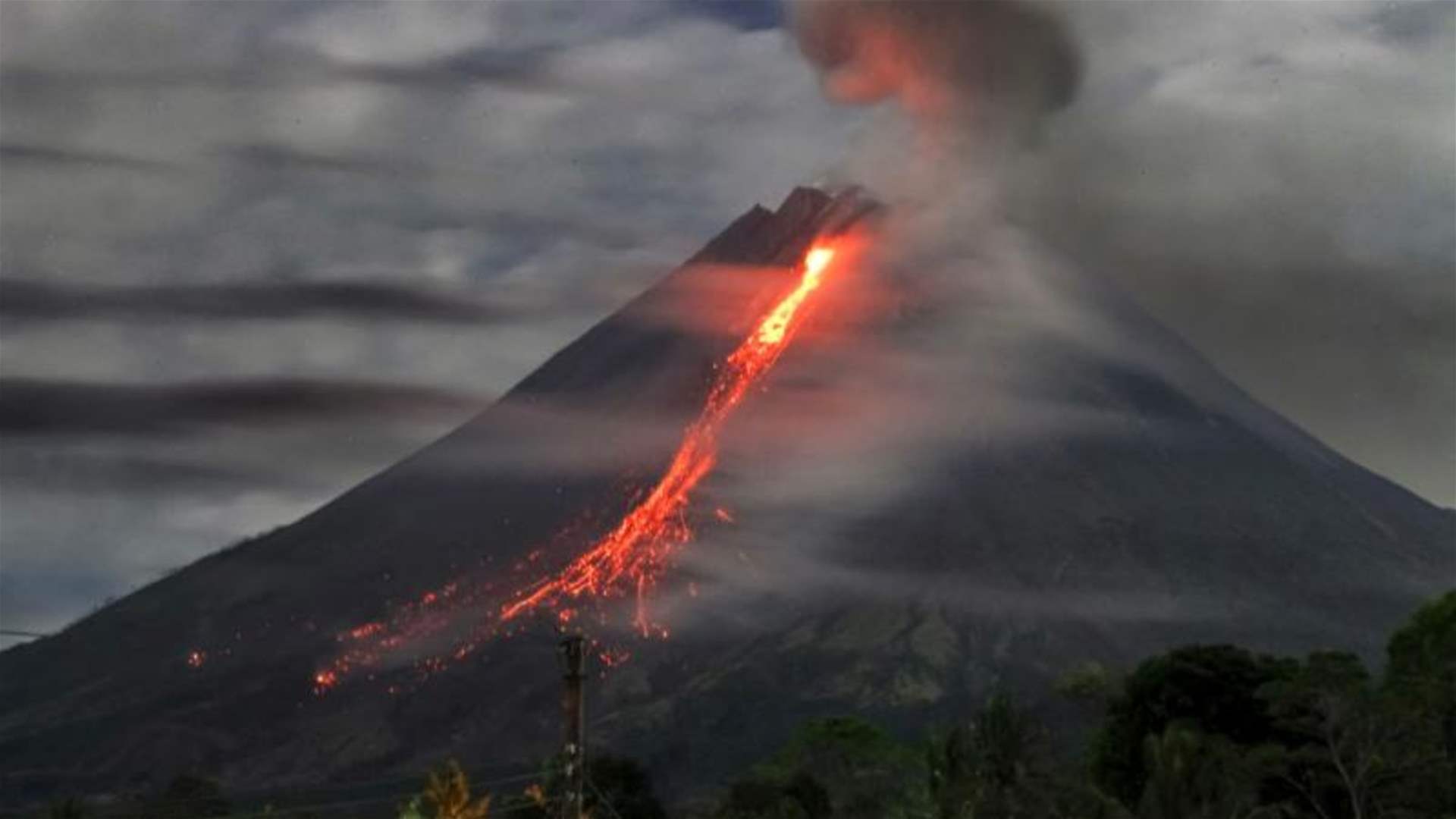 Volcano Erupts in Mount Ibu Island of Eastern Indonesia | Kataeb