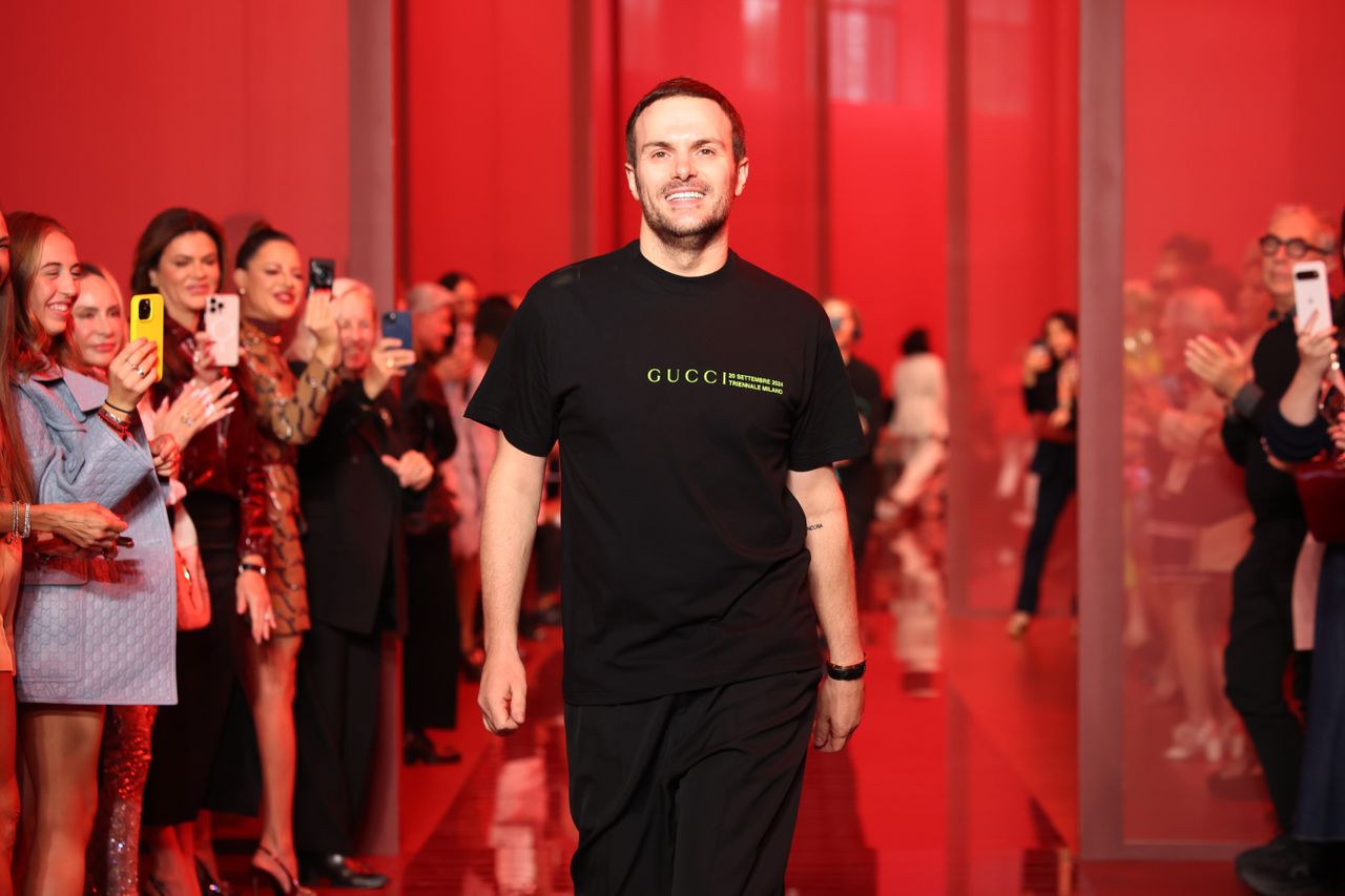 Gucci Announces Departure of Creative Director De Sarno Just Weeks ...