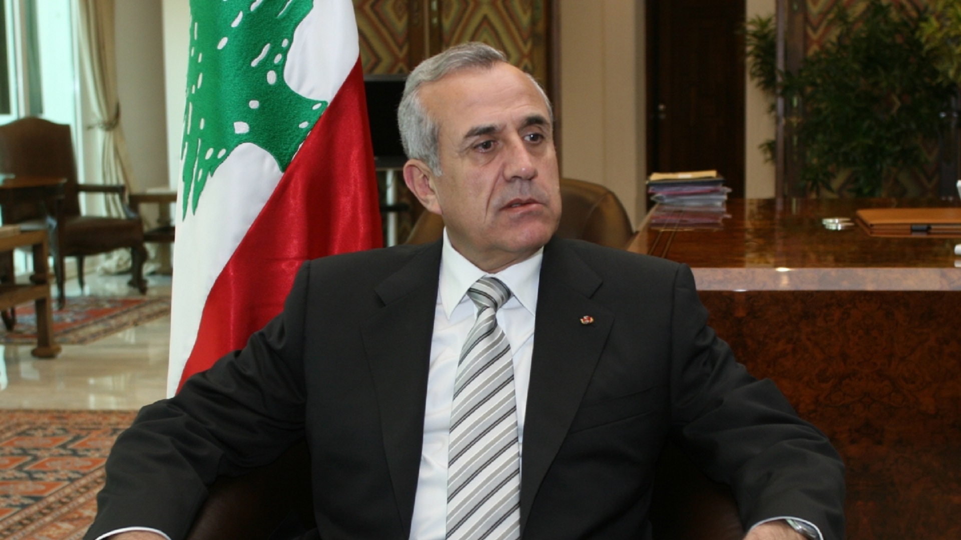 President Michel Sleiman Stresses Importance of Democracy and Stability ...