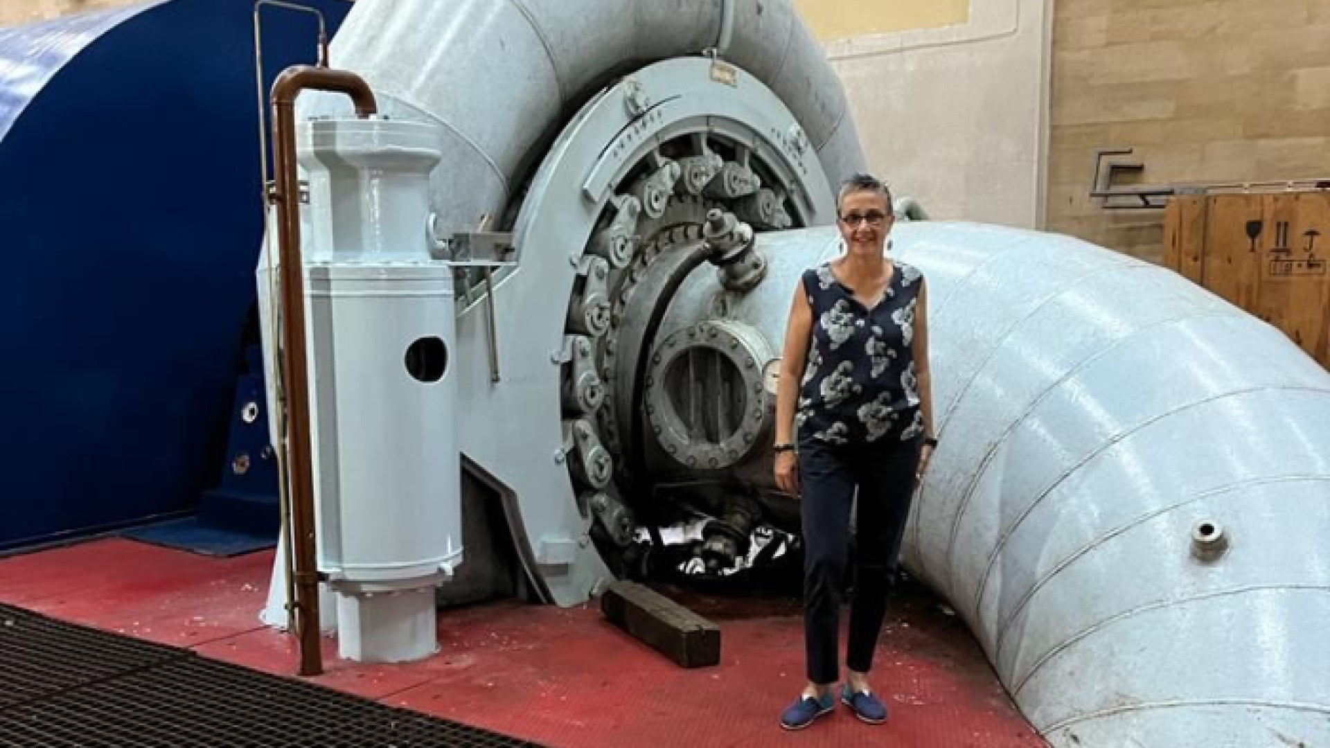 Saliba Visits Charles Helou Hydroelectric Power Plant | Kataeb