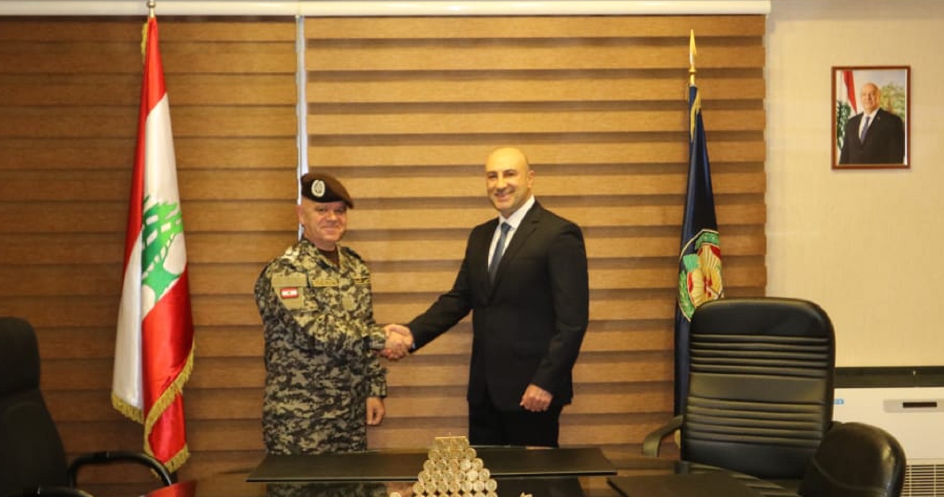 تسليم وتسلّم في قيادة المديريّة العامّة لأمن الدولة | الكتائب