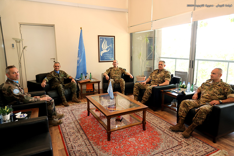 Army Chief Visits UNIFIL Headquarters, Reaffirms Mission's Key Role in ...