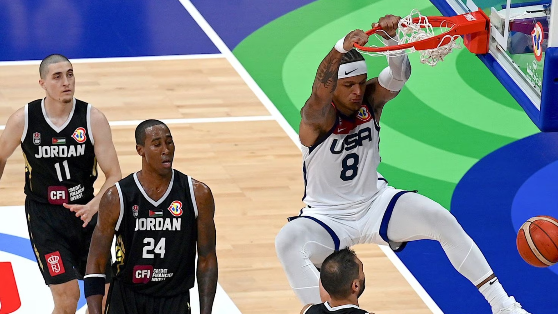 الأردن يودع كأس العالم لكرة السلة بعد خسارته أمام الولايات المتحدة ...