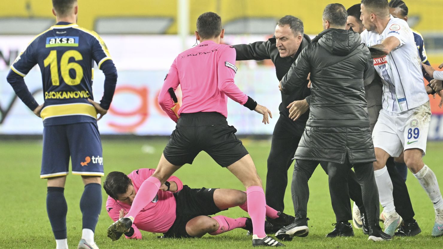 Turkish Referee Leaves Hospital After Vicious On-Pitch Attack by Club ...