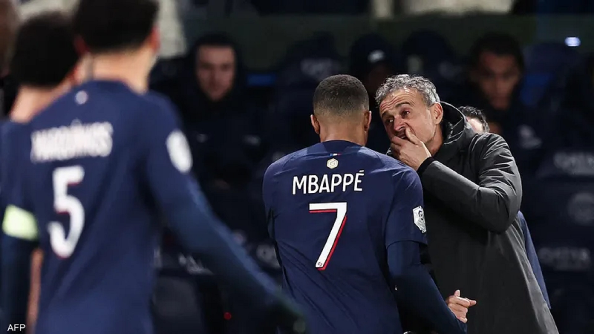 Kylian Mbappe Taken Off At Half-Time As PSG Draw At Monaco | Kataeb
