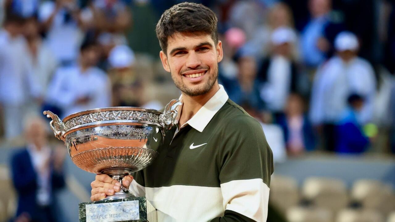 Alcaraz Wins Roland Garros, Completing Historic Comeback from Two Sets ...