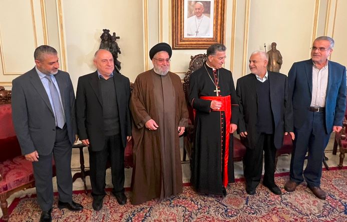 Rai Receives Hezbollah Delegation Headed by Ibrahim Amin Al-Sayyed | Kataeb