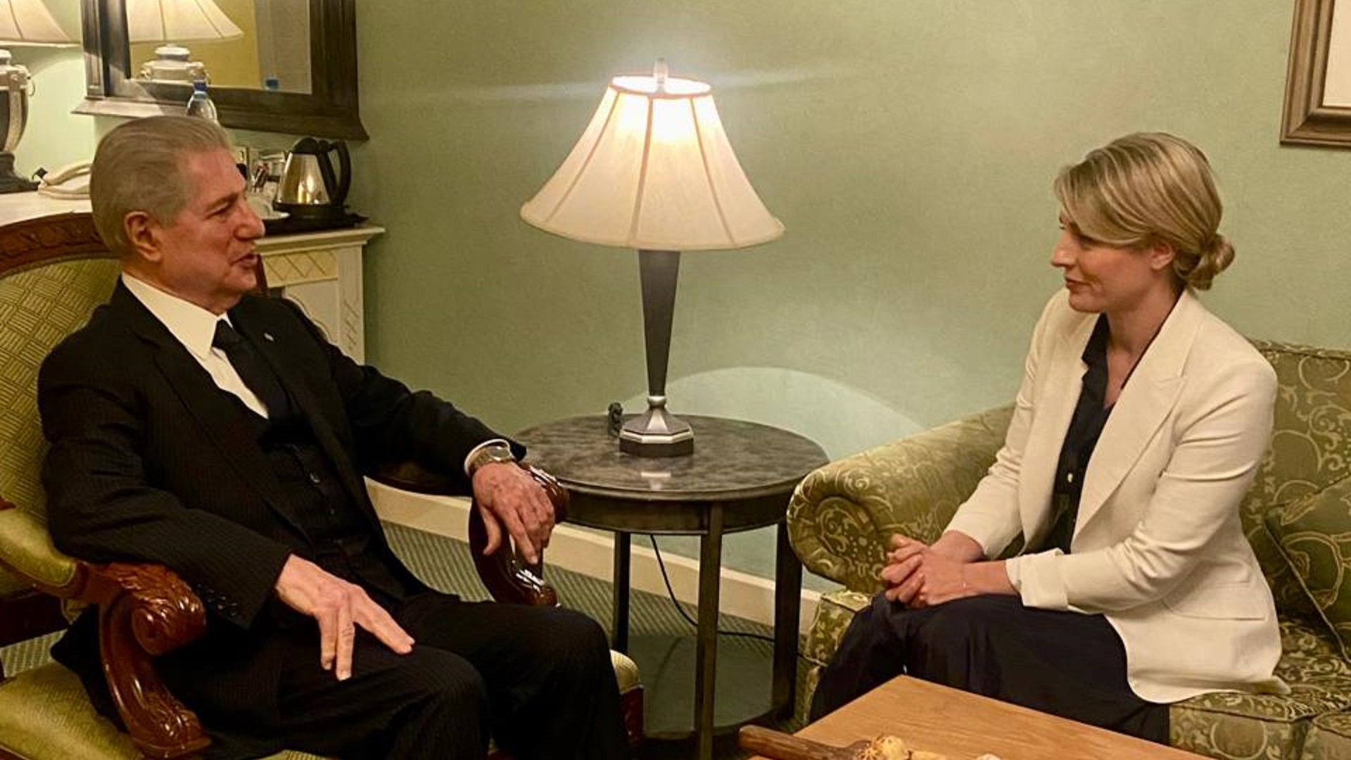 President Gemayel Meets with Canadian Foreign Minister | Kataeb