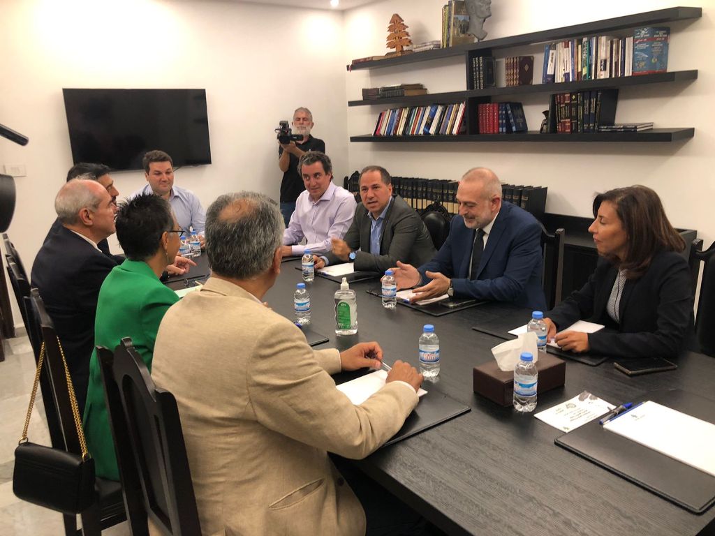 Kataeb Party Meets with Forces of Change Delegation | Kataeb