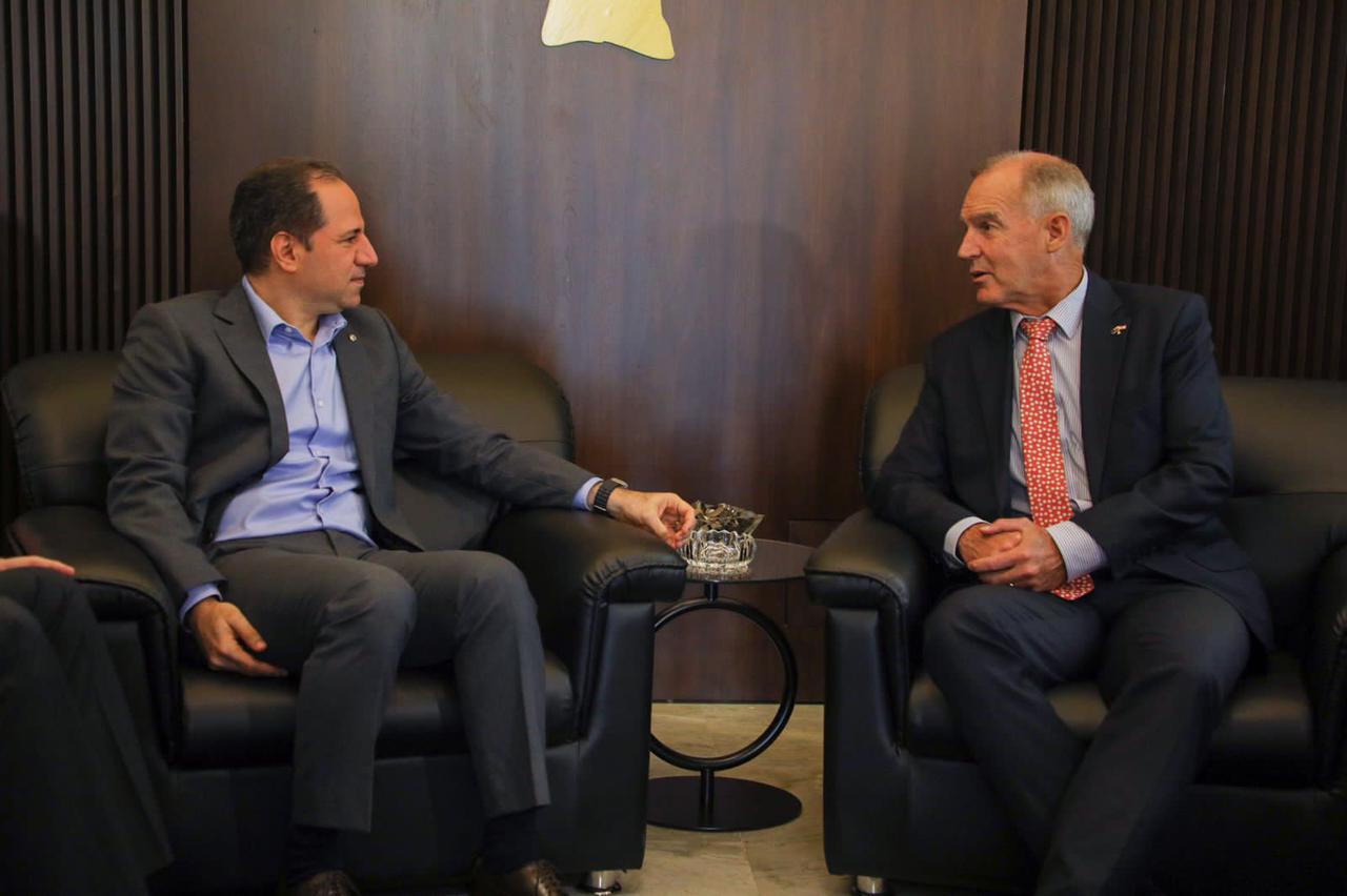 Kataeb Leader Meets Australian Ambassador to Lebanon | Kataeb
