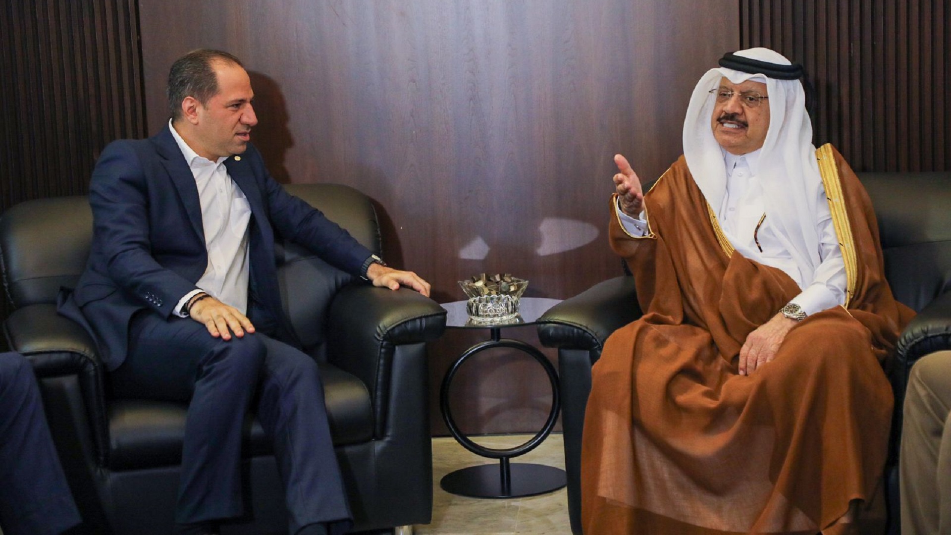 Kataeb Leader Meets Qatari Ambassador | Kataeb