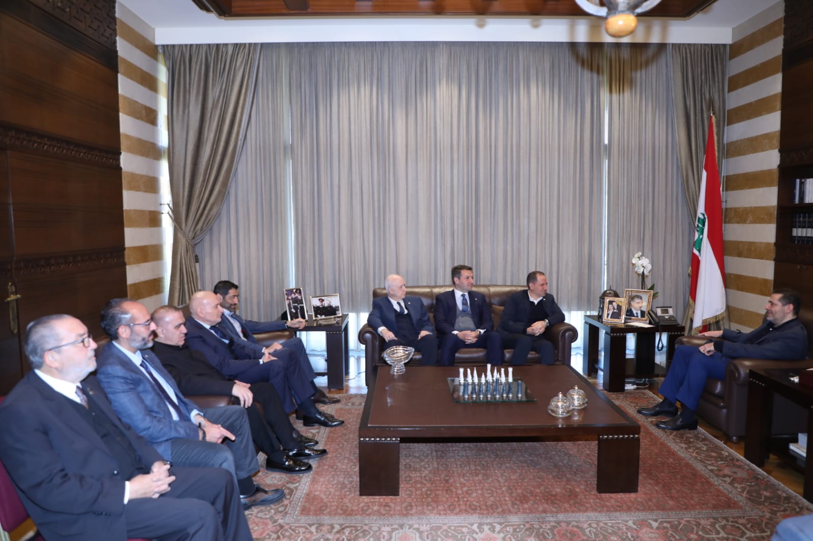 Gemayel and Hariri Hold Talks on Lebanon's Latest Developments | Kataeb