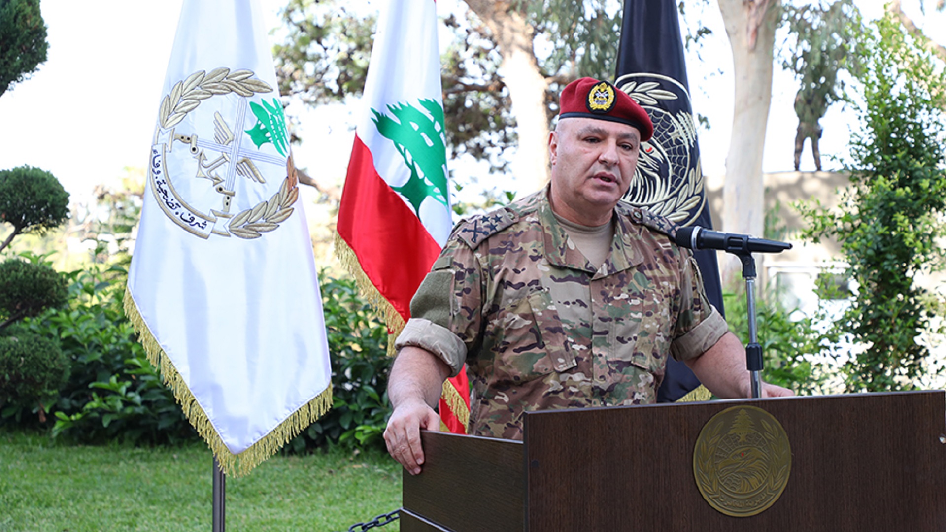 Lebanese Army Commander Marks Independence Day | الكتائب