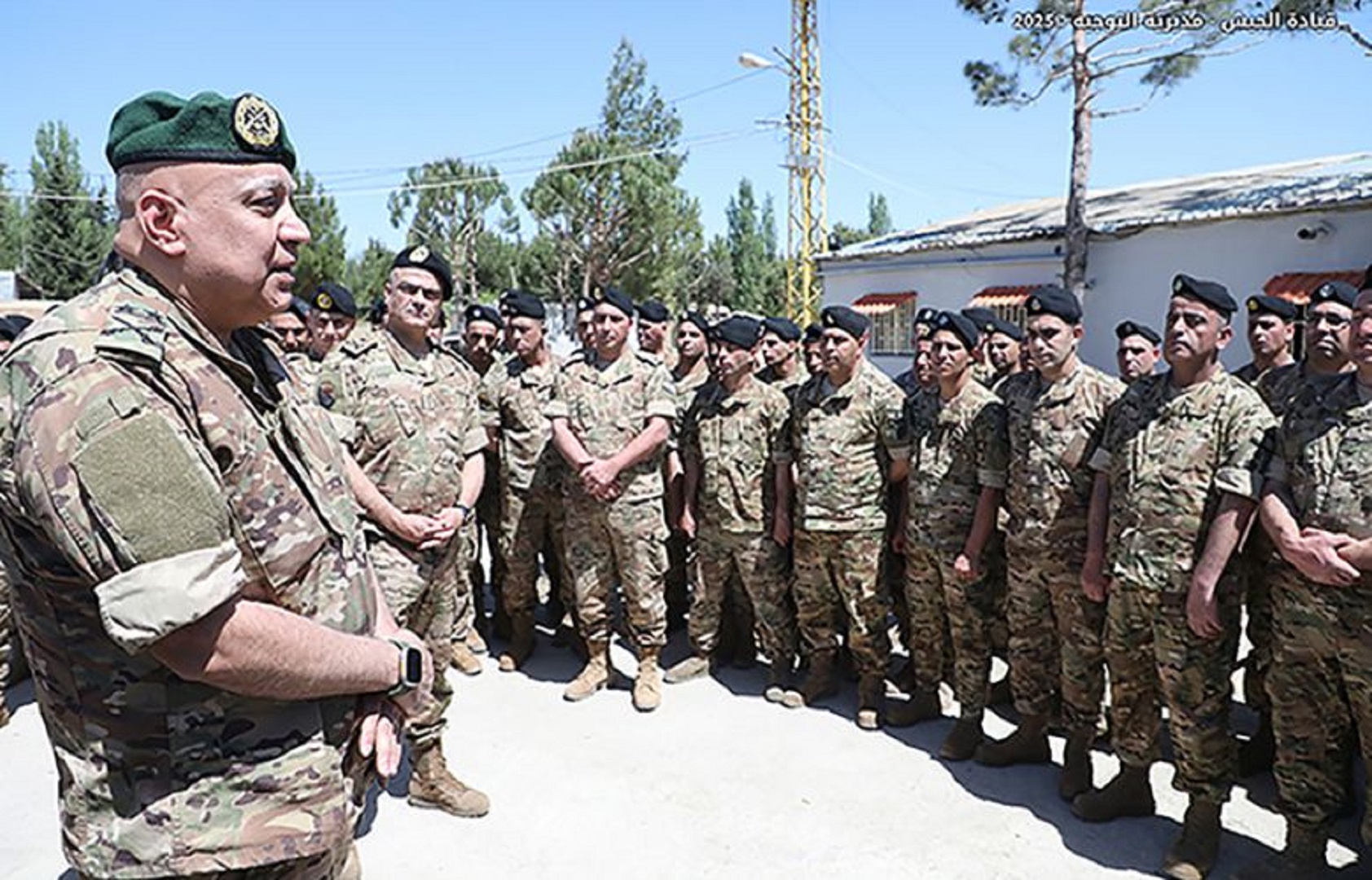 رئيس الأركان يتفقد لواء المشاة السادس في بعلبك | الكتائب