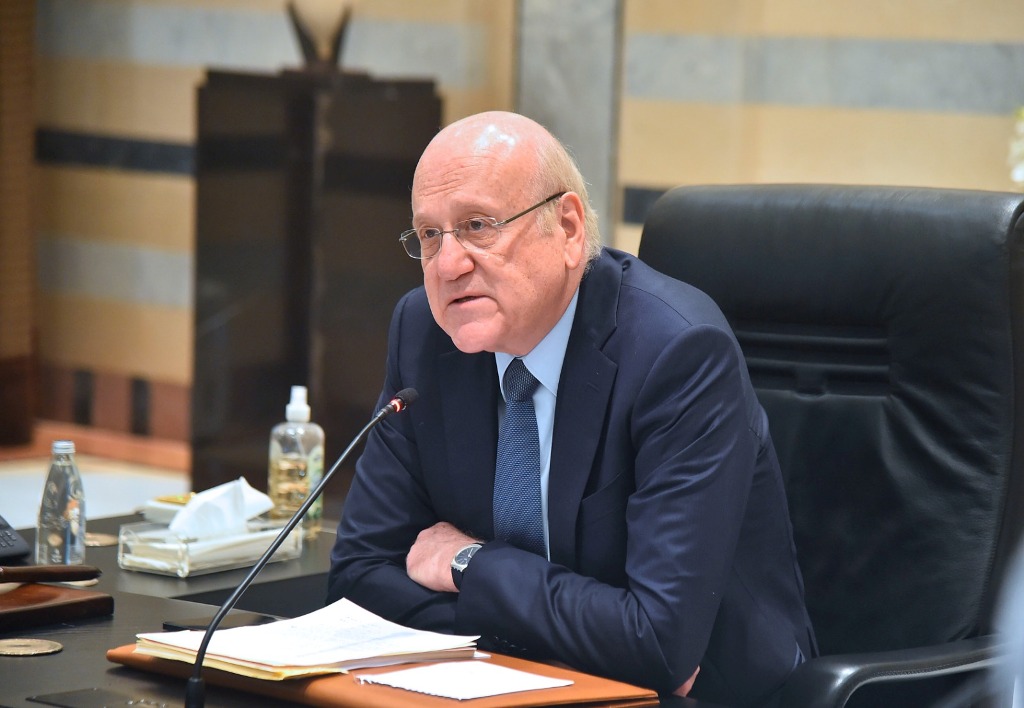 Mikati Calls for Reinforcing the Presence of Lebanese Armed Forces in ...