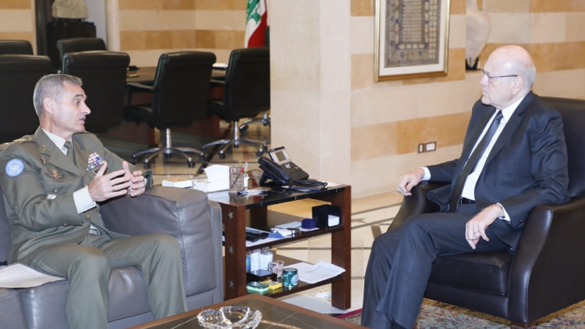 Mikati Reaffirms Lebanon's Dedication to the Presence of UNIFIL | Kataeb