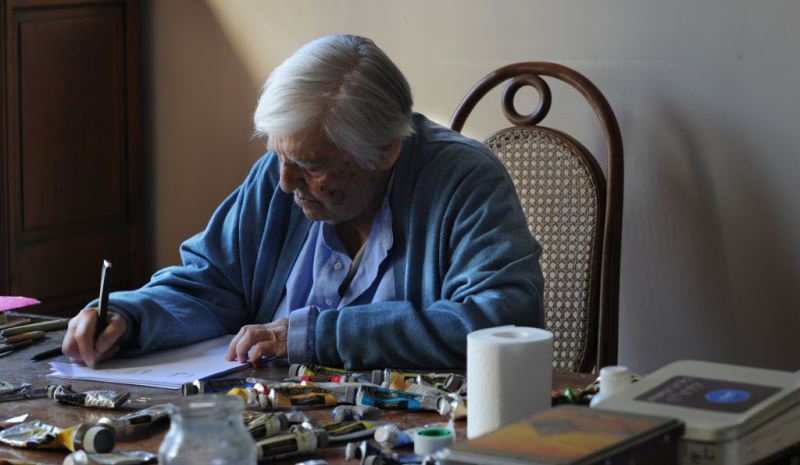 Lebanese-American Artist Etel Adnan Dies Aged| Kataeb | Kataeb