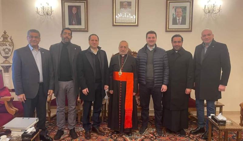 Kataeb Delegation Meets with Armenian Catholi| Kataeb | Kataeb