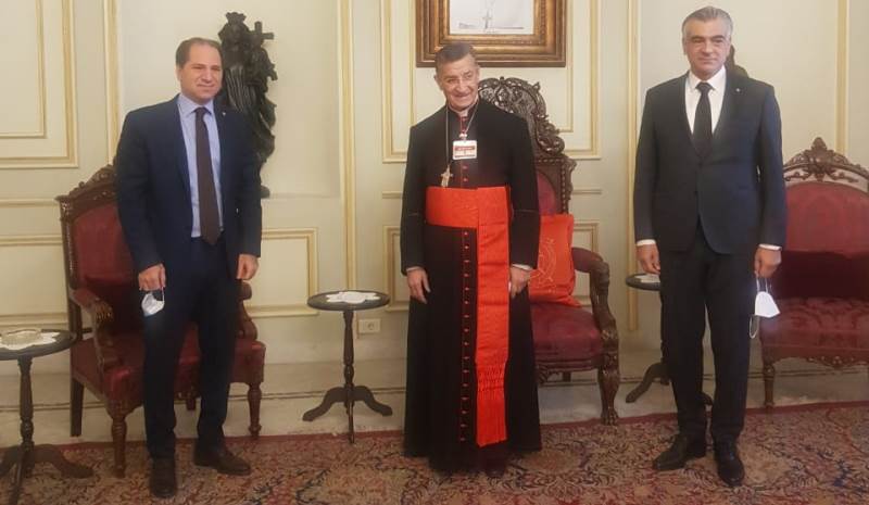 Gemayel Following Meeting with al-Rahi: The L| Kataeb | الكتائب