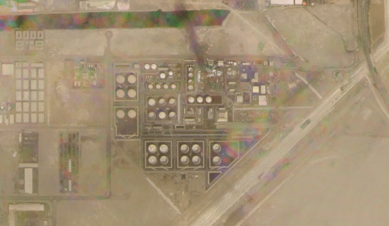 Satellite Photos Show Aftermath of Attack on | Kataeb | Kataeb